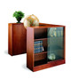 Standard-Depth Wooden Bookcase with Adjustable Shelves