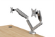 Hon Dual Monitor Arm | Dual Monitor Stand with USB Ports
