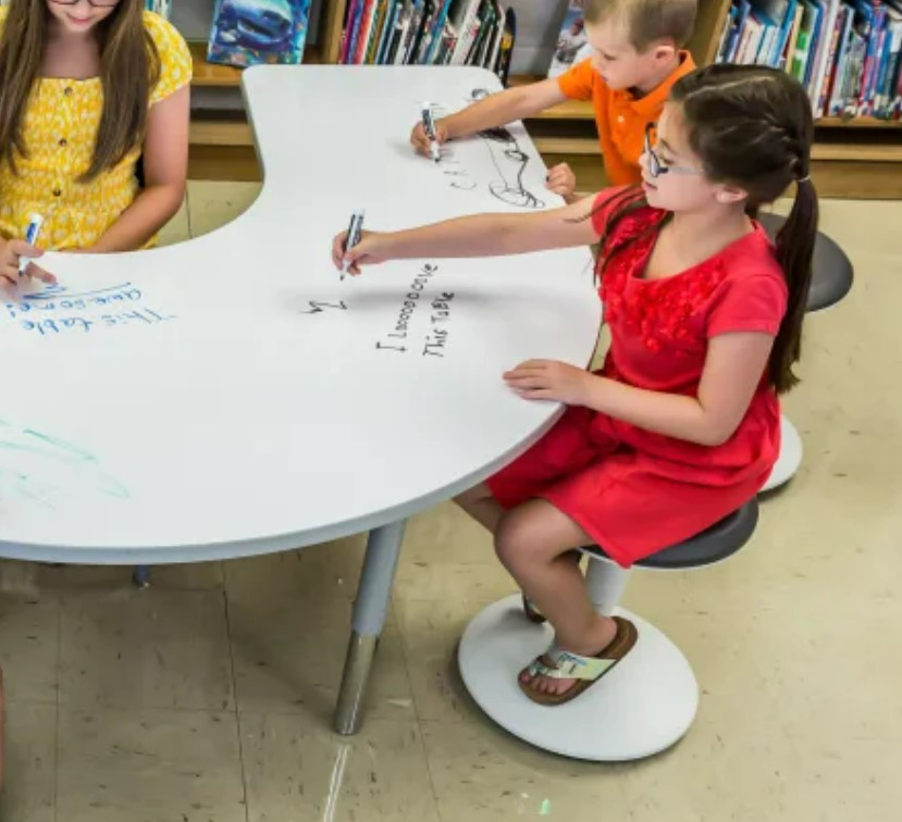 HON Revel Fidget Stool | Height-Adjustable Wobble Stool