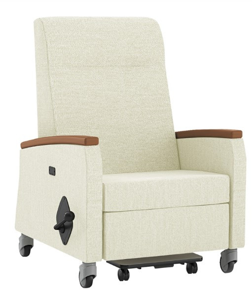 Oasis 26” Bariatric Dialysis Treatment Chair - 500lb. Capacity