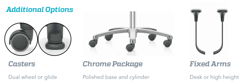 Cramer Seating: Citrus Med-Tech Cleanroom Stool