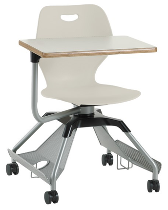 KI Learn2 Wave: Mobile Classroom Chair with Tablet Arm