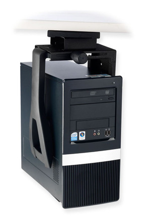 Intellaspace Slide Grip CPU Holder | OfficeChairsUSA