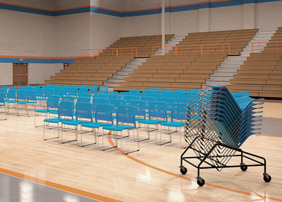 National Ditto Stacker: Stackable Polypropylene Chairs