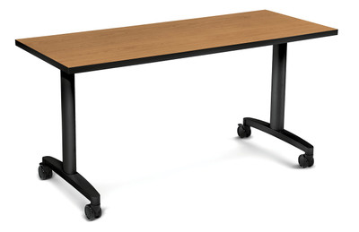 HON 60” x 24” Flip-Top Nesting Table | OfficeChairsUSA