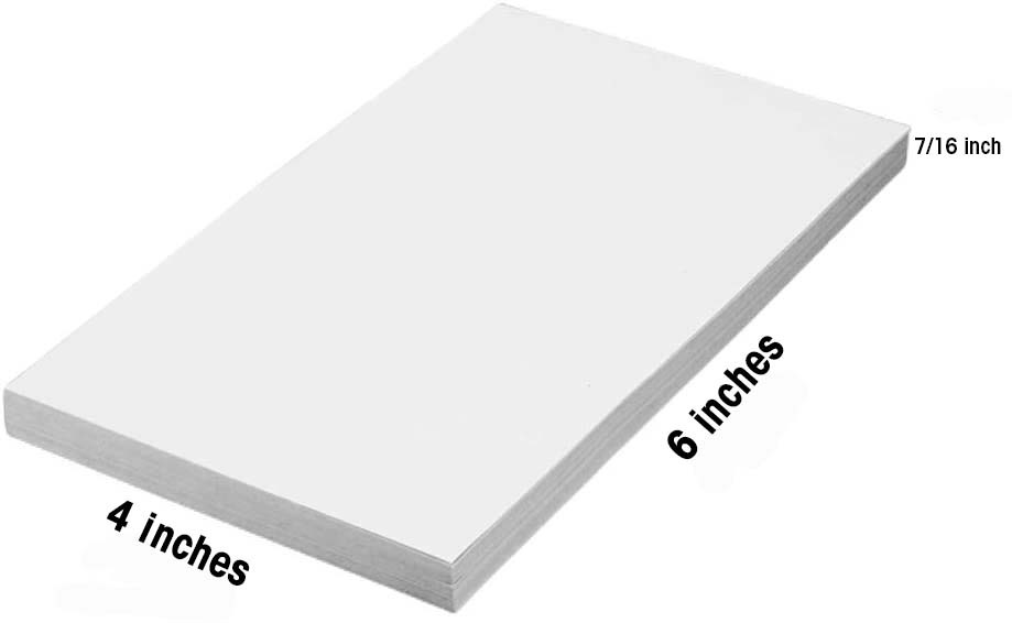 Blank Notepads 4x6 (10-pack) - Supreme School Supply