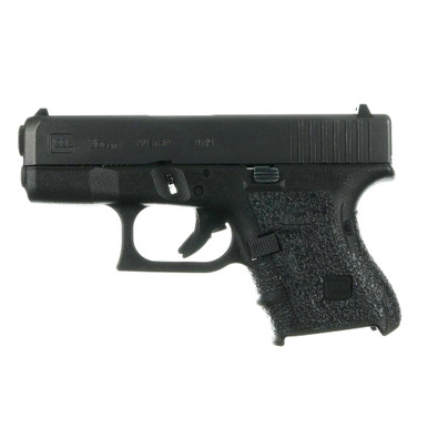 TALON GRIPS G26 Gen4 No Backstrap Black Rubber 116R