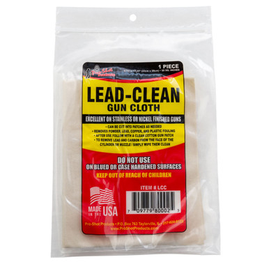 PRO-SHOT PRODUCTS Lead-Clean Gun Cloth LCC