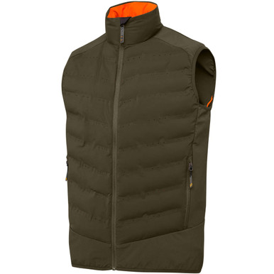 BERETTA Mens Bezoar Green Hybrid Vest GU874T219607AA