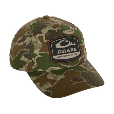 DRAKE Old School Green 6-Panel Badge Cap DH4170-037