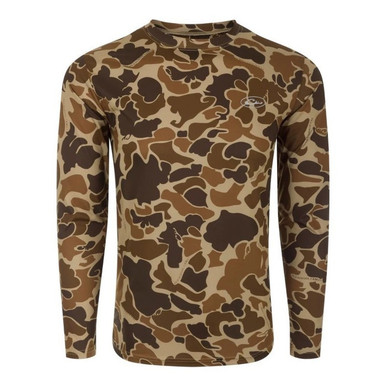 DRAKE EST Camo Performance Crew Long Sleeve DW1505
