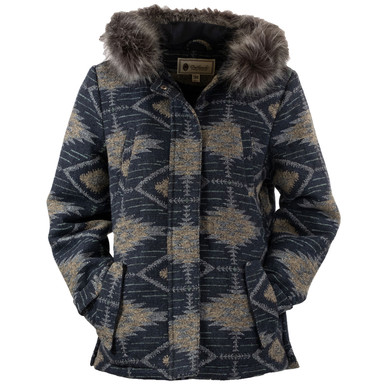 OUTBACK TRADING Women Myra Blue Jacket 29625-BLU