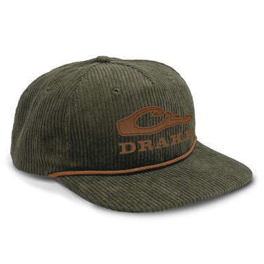 DRAKE X Lost Hat 3D EMB Goat Rope Cord Cap DH4203-GTR