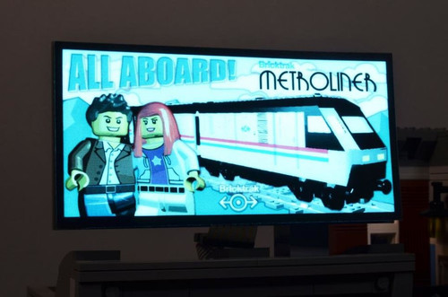 Brickstuff Bricktrak Metroliner Animated Billboard - KIT23-MT