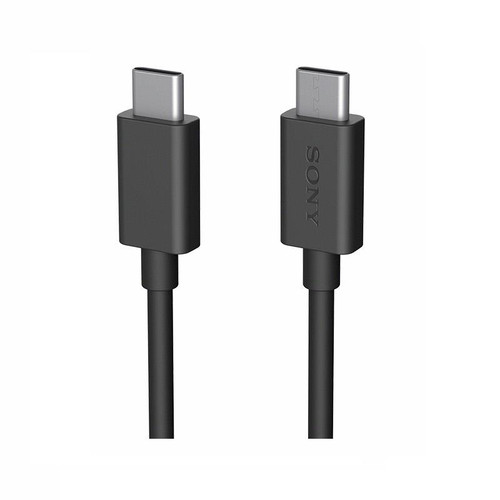 Official Sony XQZ-UB1 USB-C To USB-C Data Charging Cable - Black (Bulk ...