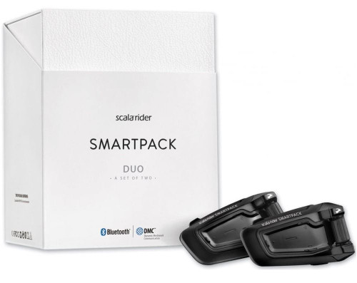 Cardo Scala Rider SmartPack Duo Pack Motorcycle Bluetooth Helmet ...