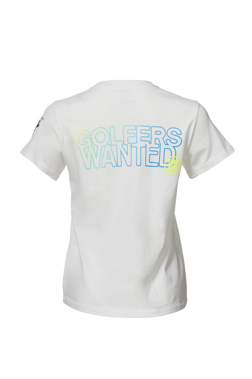 WOMEN'S G/FORE GOLFERS WANTED COTTON TEE. WHISTLING STRAITS® LOGO ...