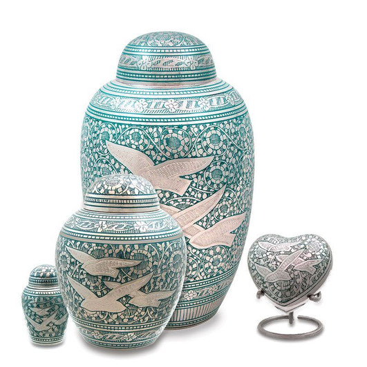 Going Home Brass Cremation Urn