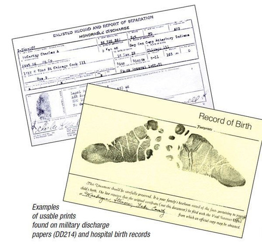 Thumbies 3D Fingerprint Sterling Silver Keepsake Standard Charm