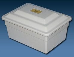 Economy Horizontal Polyguard Urn Burial Vault for a cremation urn