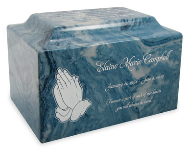 Mackenzie Classic Cultured Marble Cremation Urn Vault