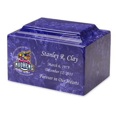 Baseball Cremation Urn - Cultured Marble