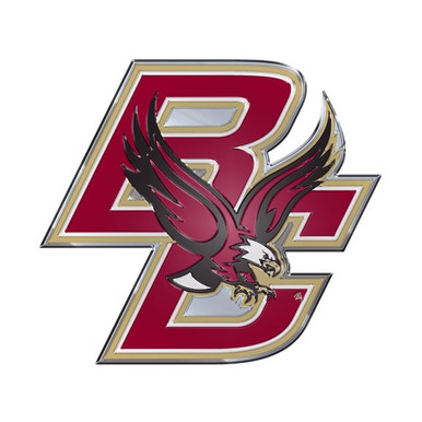 Boston College Aluminum Embossed Football Logo Emblem
