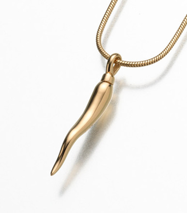 Italian horn urn necklace store