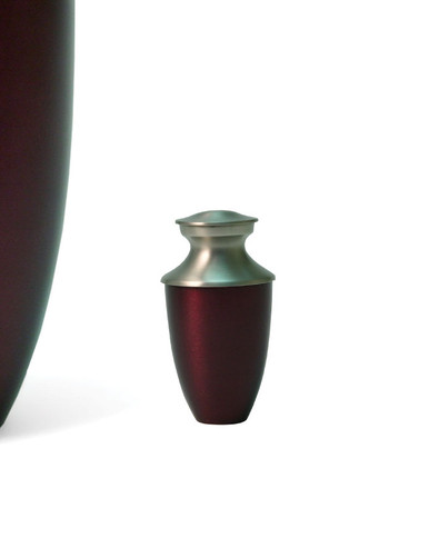 Monterey Ruby Brass Keepsake Cremation Urn