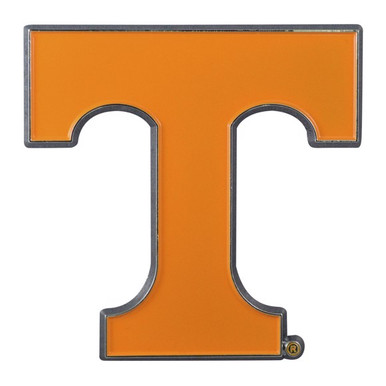 Tennessee Aluminum Embossed Football Logo Emblem