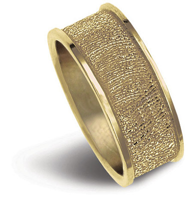 Thumbies Fingerprint Gold Keepsake Remembrance Ring