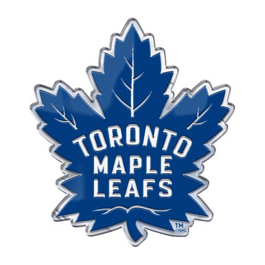 Toronto Maple Leafs Aluminum Embossed Hockey Logo Emblem