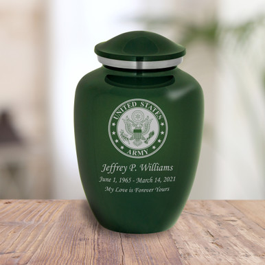 Army Cremation Urn