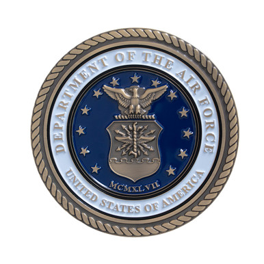 Air Force Premium Hero Service Medallion - 3 Inch