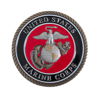 Marine Corps Premium Hero Medallion - 3 Inch