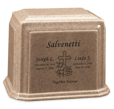 Companion Eagle Cultured Marble Cremation Urn