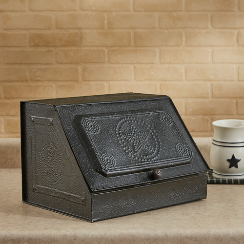 BLACK STAR STORAGE BOX - Schrock Shoppes