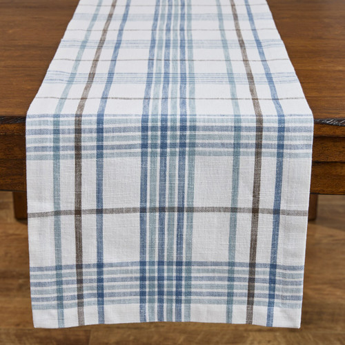 ABBOTT PLAID TABLE RUNNER 14" X 54" - Schrock Shoppes