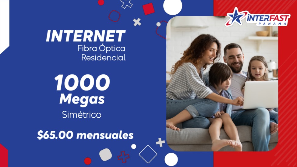 Transforme su Hogar con InterFast Panamá: El Mejor Internet de Fibra Óptica y Más - InterFast Panama