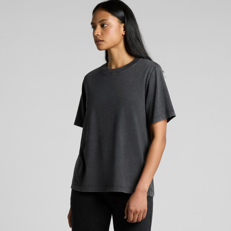 Women's Stone Wash Heavy Tee Relaxed - 4085 | AS Colour AU