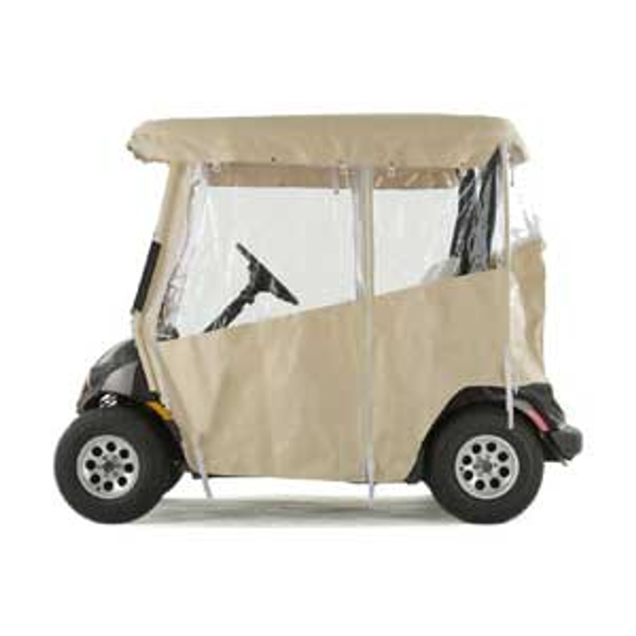 3 Sided Over The Top Beige Enclosure For Ezgo Terrain