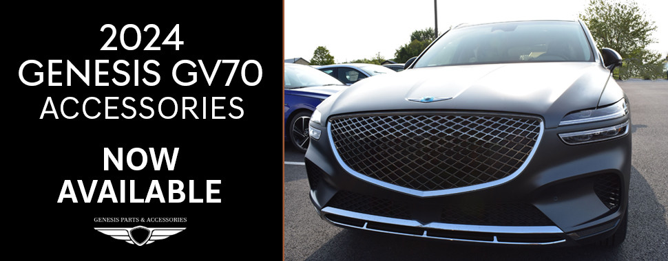 2024 Genesis GV70 Accessories Now Available! - Genesis Parts and ...