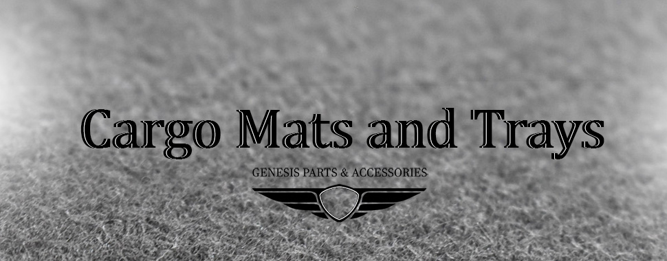 Genesis Cargo Mats & Trays - Genesis Parts and Accessories