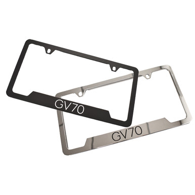 Genesis GV70 License Plate Frame - Free Shipping | Genesis Parts and ...