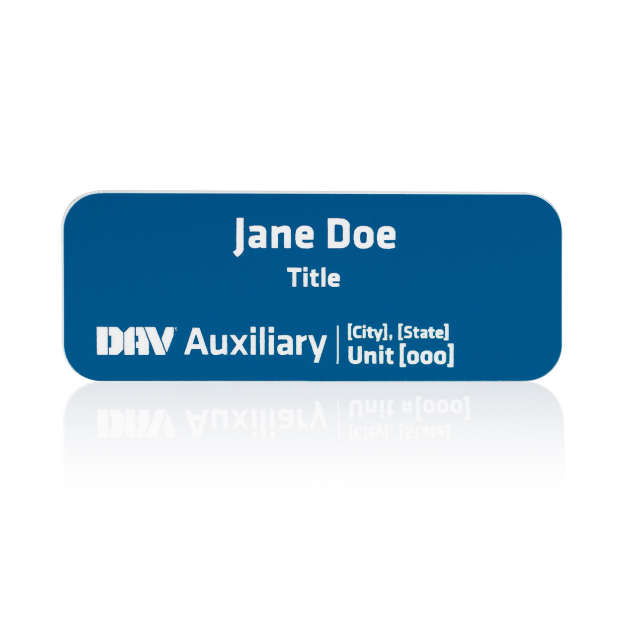 DAV Auxiliary Unit Name Badge - DAV