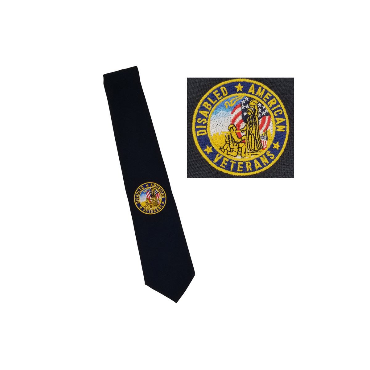 Embroidered Neck Tie - DAV