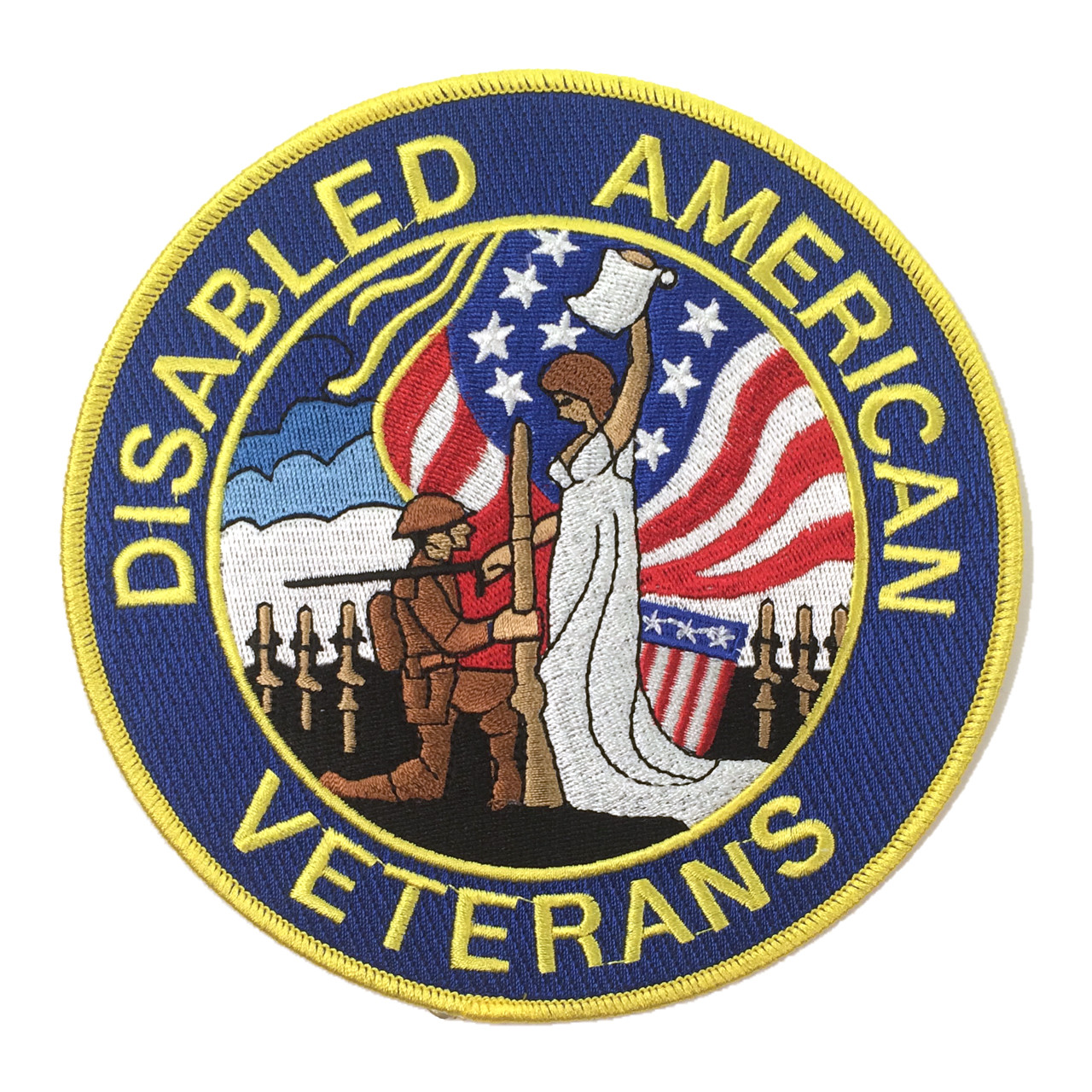 6" Emblem - DAV Logo - DAV