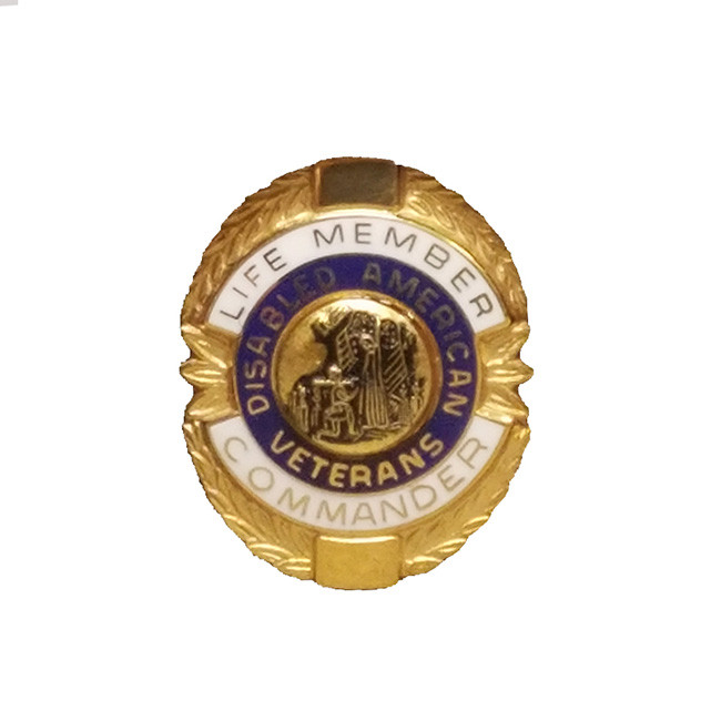 Life Member Pin / Single - DAV