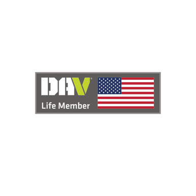 Life Member Pin / Single - DAV