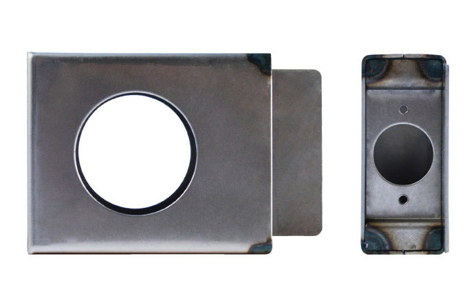 KEEDEX K-BXSGL Weldable Lock Box for Cylindrical Locks